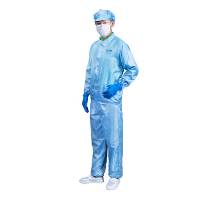Antistatic Smock Reusable garment ESD cleanroom coverall antistatic uniform esd lab Coats Clean ...