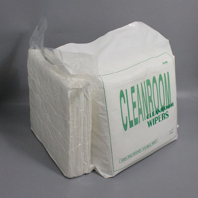 6 Inch Cleanroom Polyester Wiper Vacuum Packaging Absorbent Soft ...