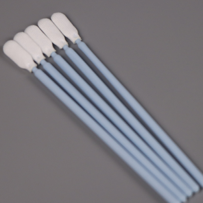 Round Head Cleanroom Swab Polypropylene Small Cotton Buds Microfiber ...