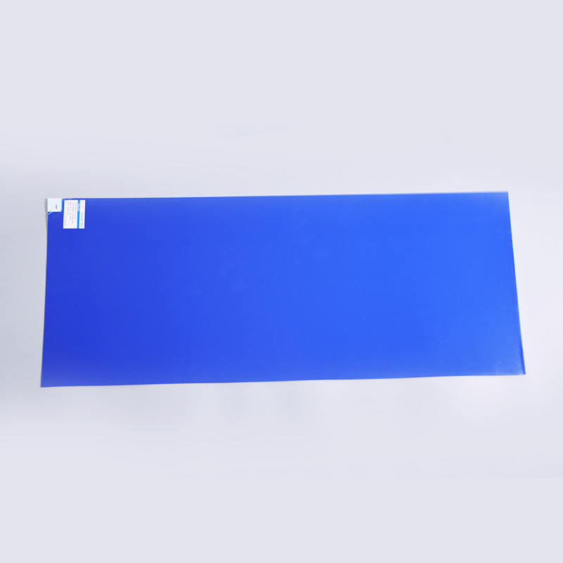 24" 36" Cleanroom Sticky Mat Blue 30 Layer Disposable Tacky For Lab