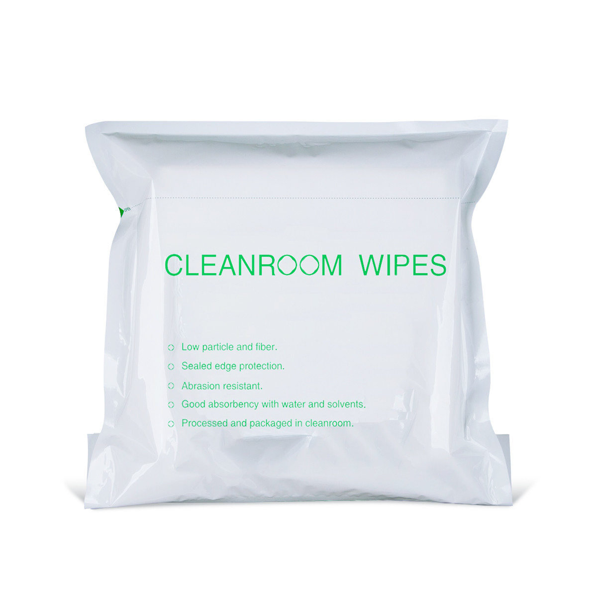 Laser Cut Cleanroom Polyester Wipes 9 Inch With Customised Logo