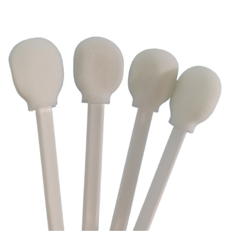 Round Sponge Head Sterile Esd Cleanroom Cleaning Swabs Solvent Foam ...