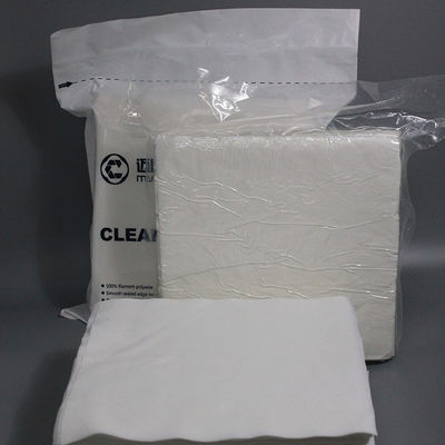Knit 2 Ply Cleanroom Polyester Wipes Lint Free Sterile Wipes Ultrasonic ...