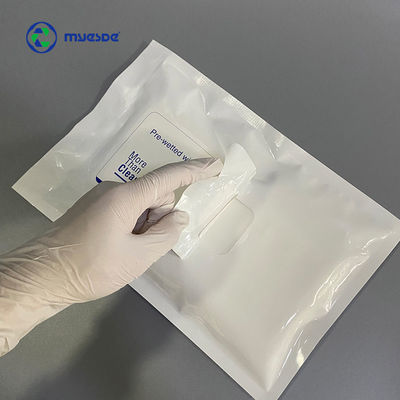 Sterile Pre Wetted Wiper 70% IPA Cleanroom Polypropylene Wipes For ...