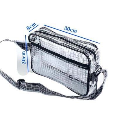 PVC Grid Clean Room Tool Bag ESD Anti Static Adjustable Cleanroom PVC ...