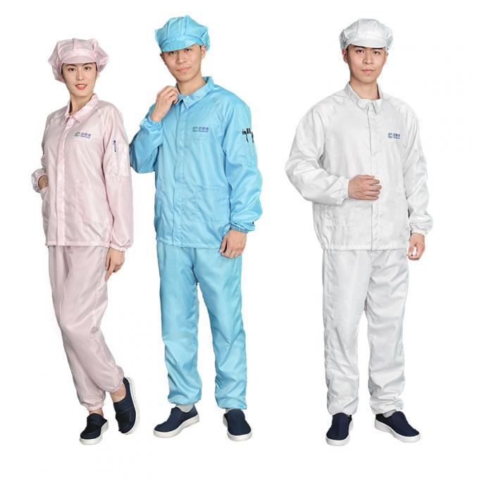 esd Garment Wholesale Anti Static ESD Clothes Safety Clothing Cleanroom Jacket clean room coveralls
