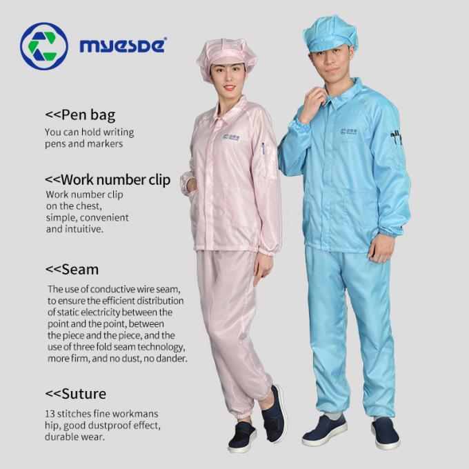esd Garment Wholesale Anti Static ESD Clothes Safety Clothing Cleanroom ...