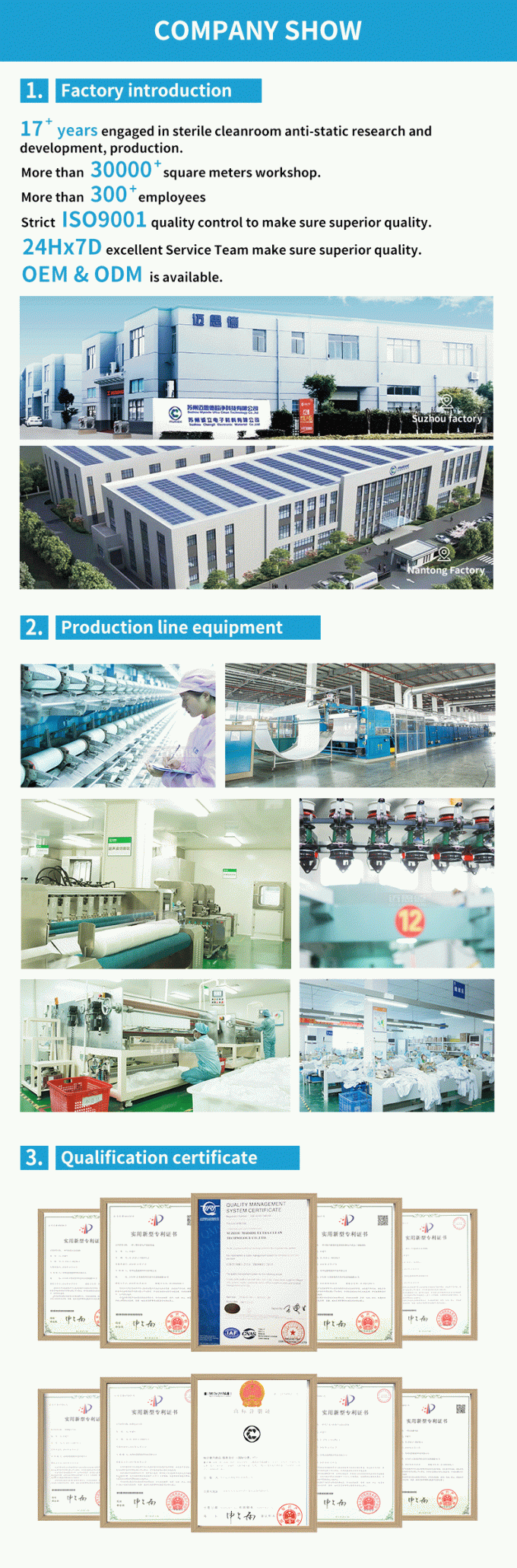 PVC Grid Clean Room Tool Bag ESD Anti Static Adjustable Cleanroom PVC Bag