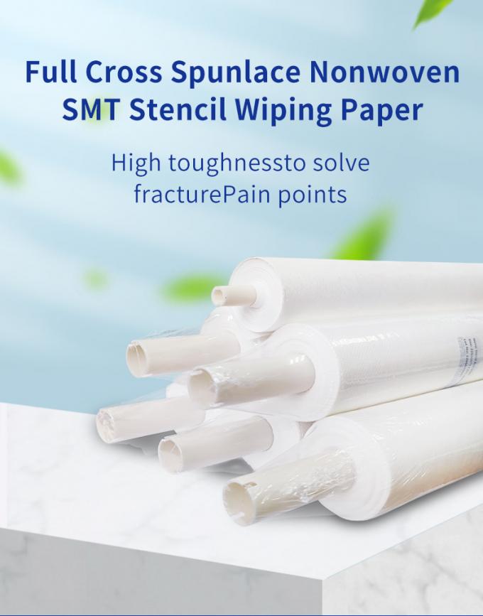 Industrial Clean Room Smt Stencil Wipes For Screen Cleaning