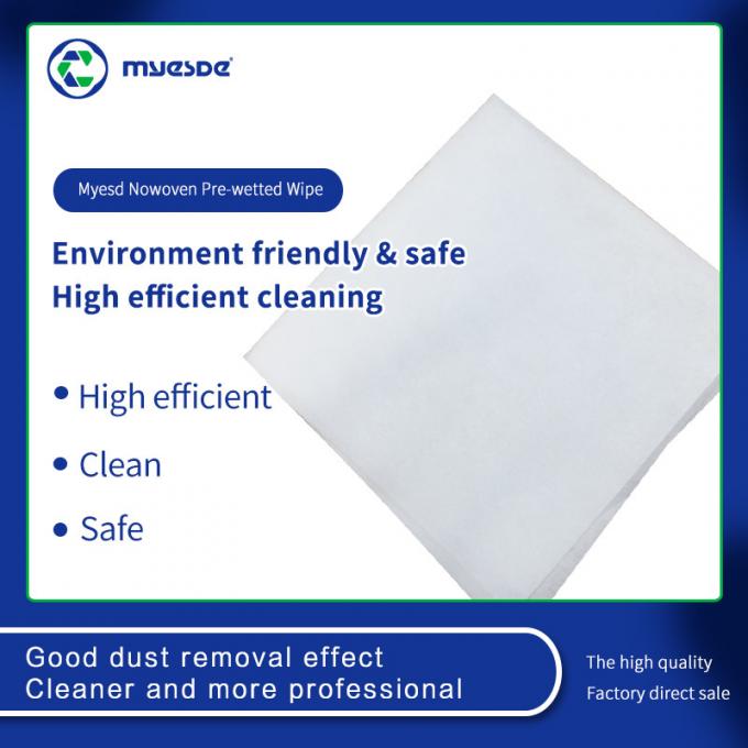 Sterile Pre Wetted Wiper 70% IPA Cleanroom Polypropylene Wipes For ...