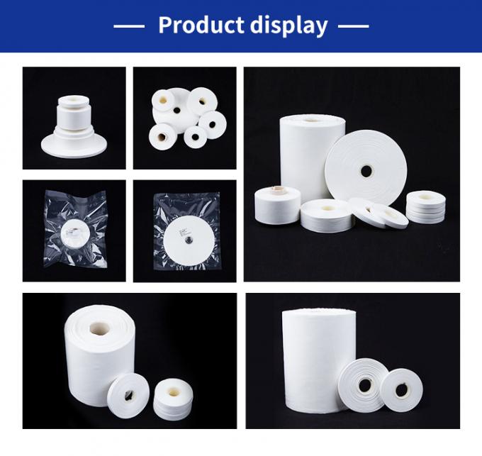 LCD Bonding Cleaning Wipe Roll Coater Paper For Clean Room Machine