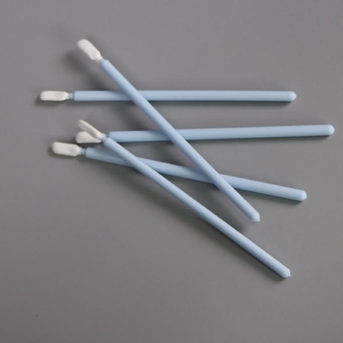 Round Head Cleanroom Swab Polypropylene Small Cotton Buds Microfiber ...